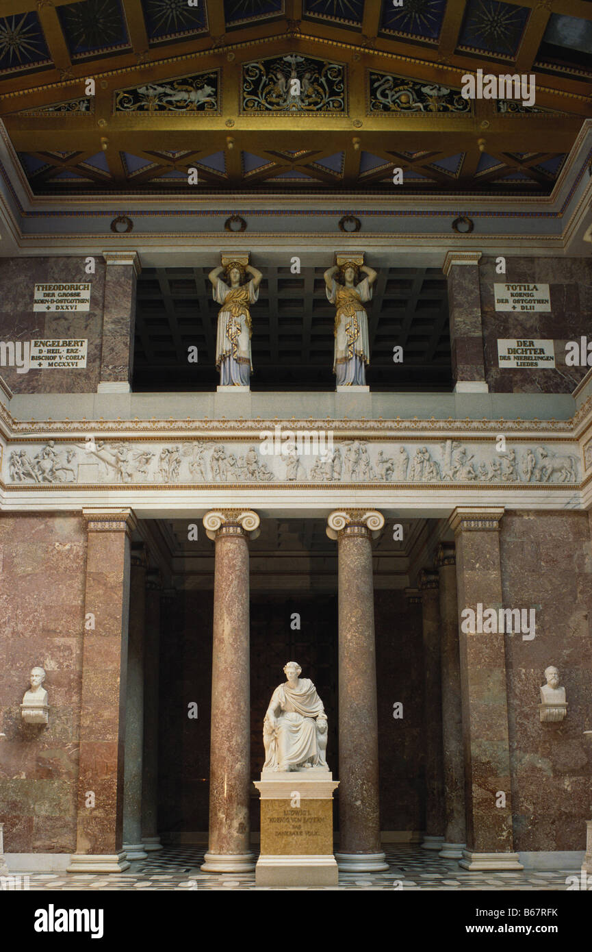Statue king ludwig i bavaria walhalla hi-res stock photography and ...