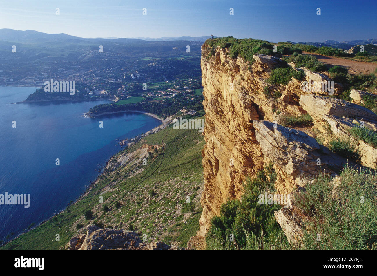 Cap Canaille near Cassis, Cote D'Azur, Provence, France Stock Photo - Alamy