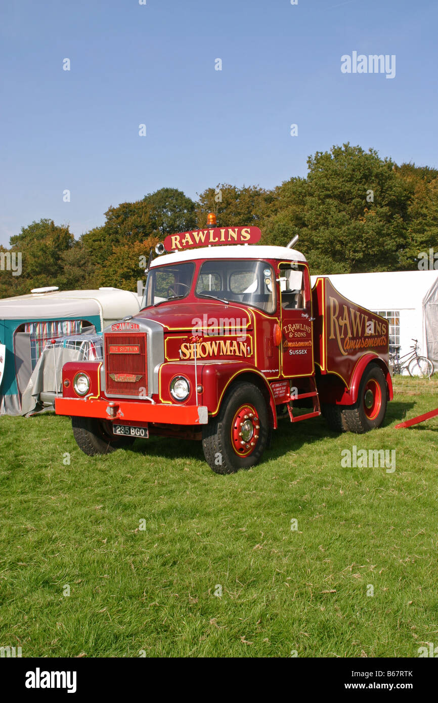 Classic British Trucks Stock Photo - Alamy