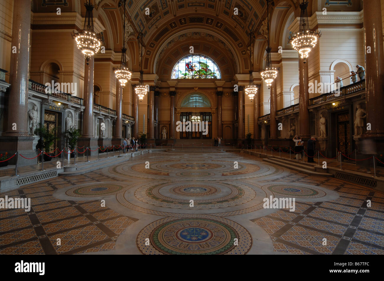 St Georges Hall interior Liverpool England UK Stock Photo - Alamy