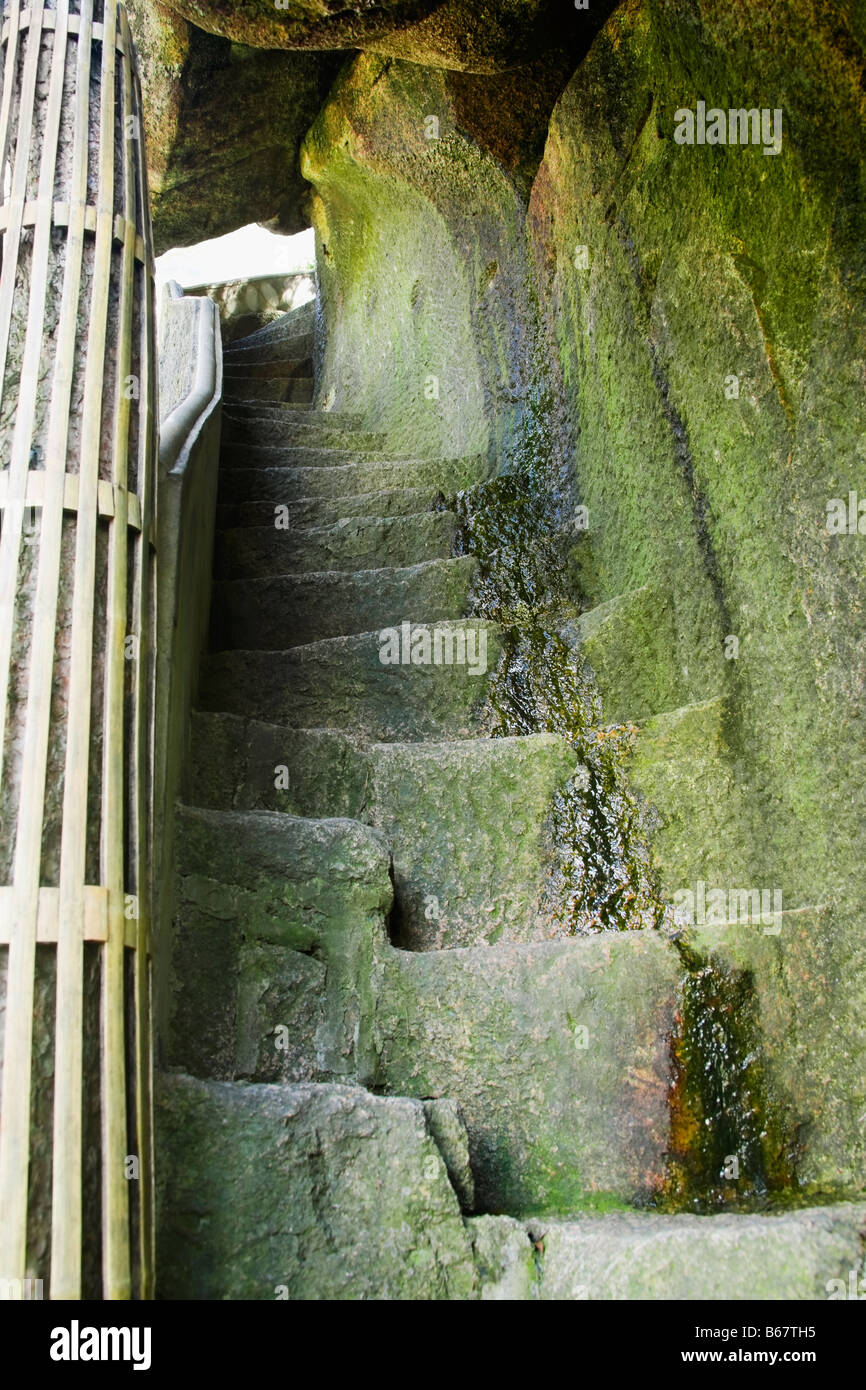 Carved rock steps hi-res stock photography and images - Alamy
