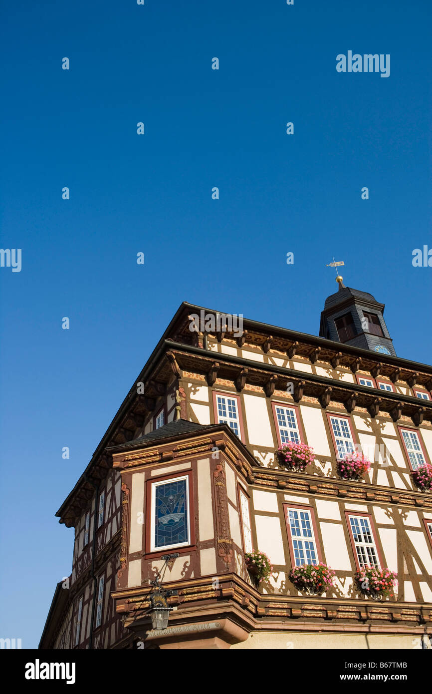 Vacha Rathaus City Hall, Vacha, Rhoen, Thuringia, Germany Stock Photo ...