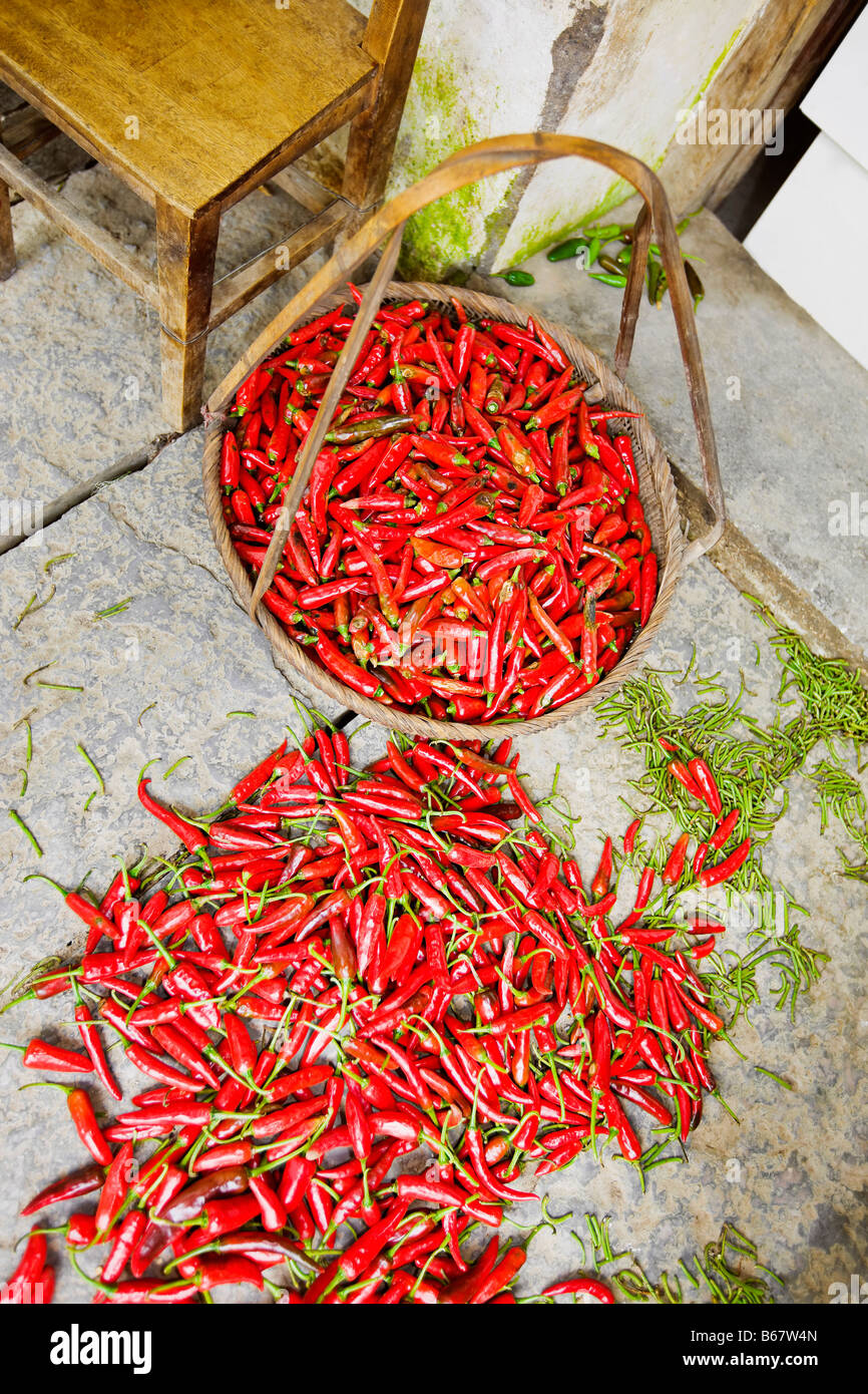 Red province vertical hi-res stock photography and images - Alamy