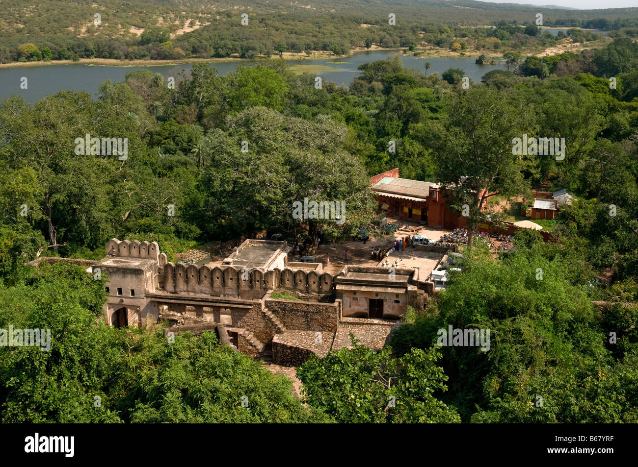 Ranthambore fort hi-res stock photography and images - Alamy