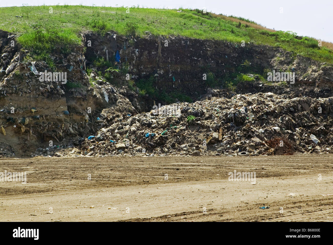 Dune of Waste Materials, Nantucket Landfill, Nantucket, Massachusetts, USA Stock Photo - Alamy
