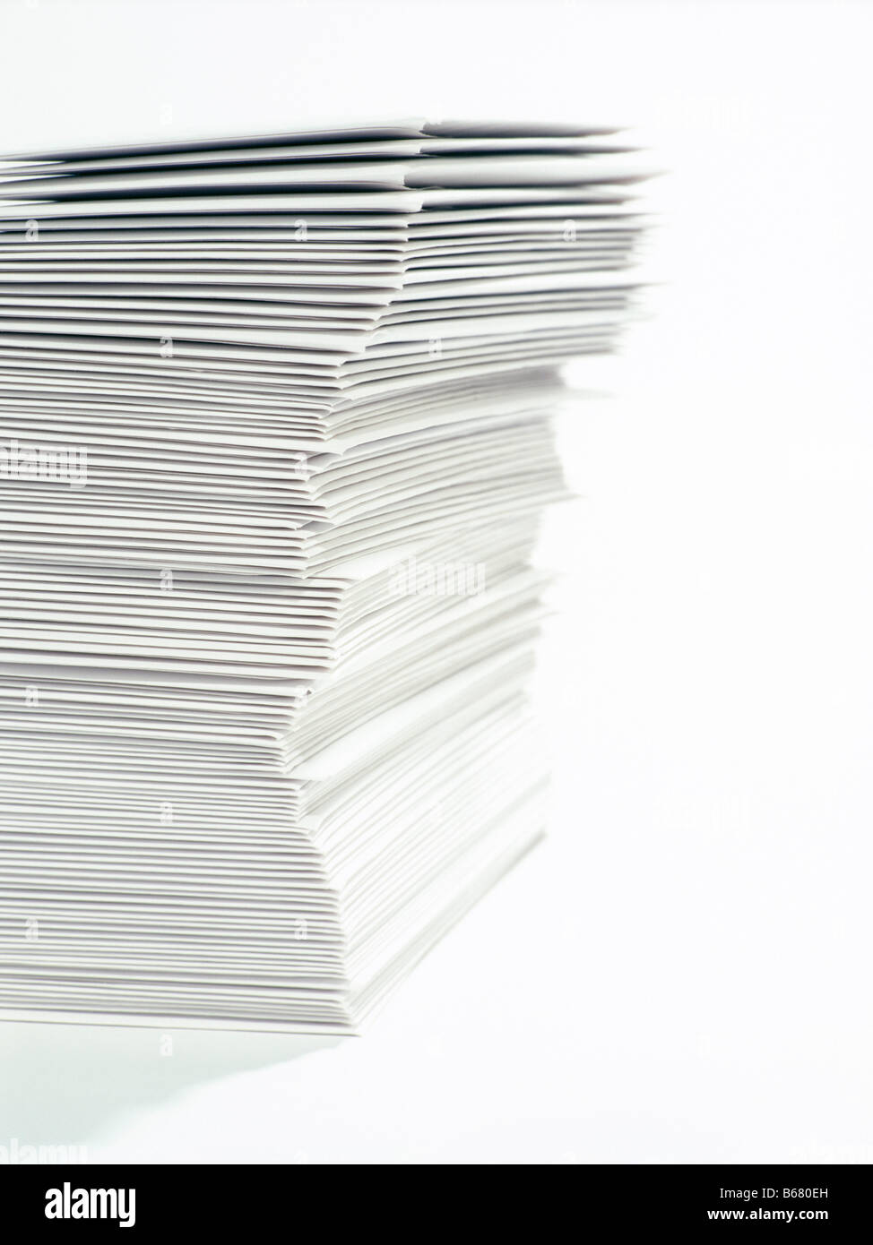 Stack of White Envelopes Stock Photo - Alamy