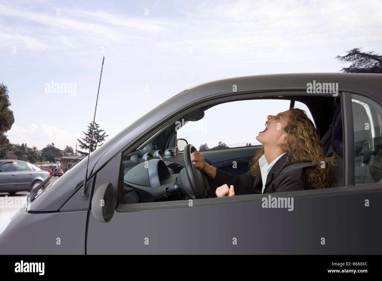 Woman Driving Wild High Resolution Stock Photography and Images - Alamy