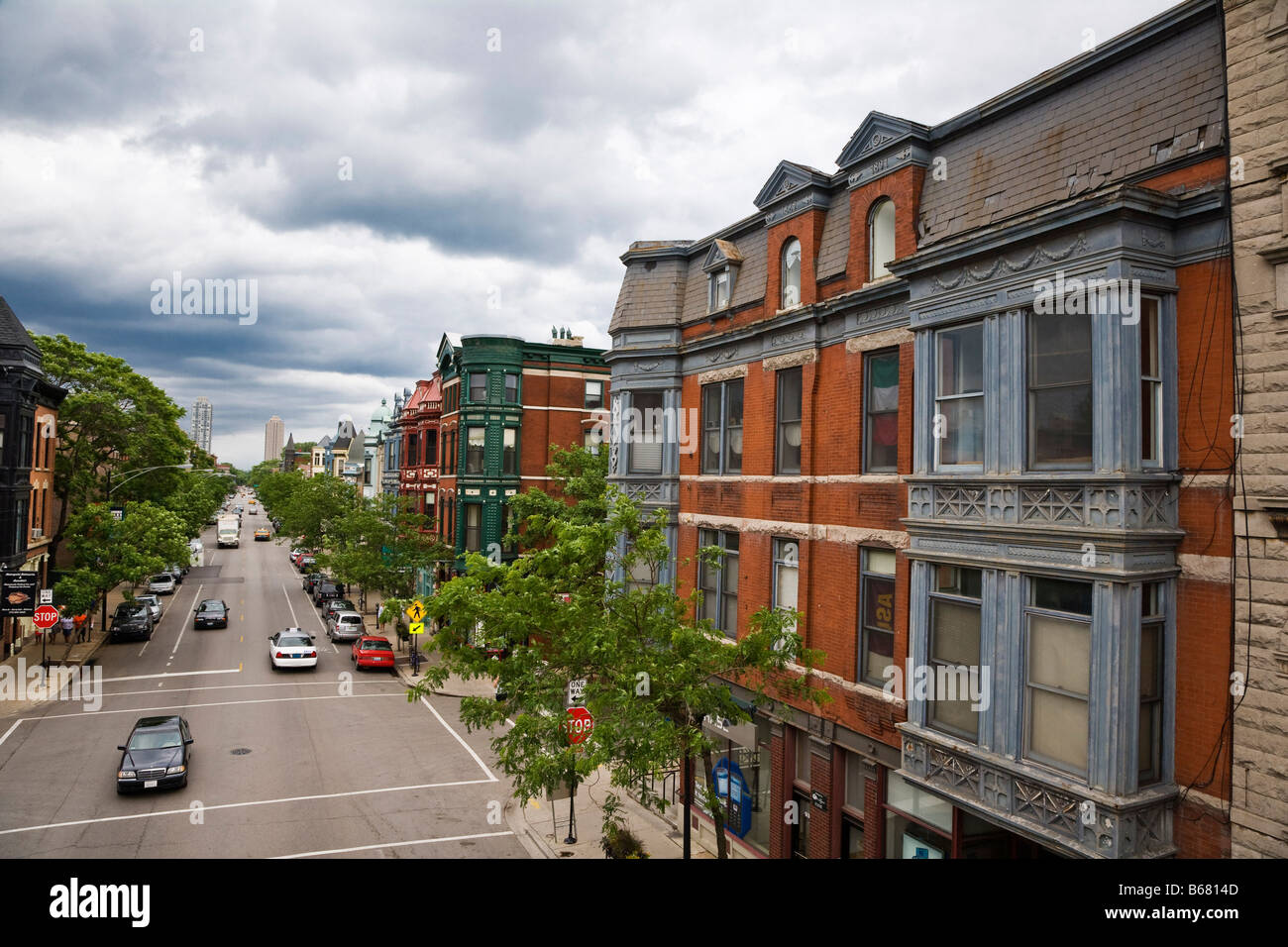 Street Scene, Chicago, Illinois, USA Stock Photo - Alamy