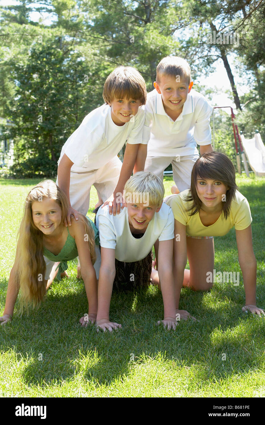 Group caucasian pyramid hi-res stock photography and images - Alamy