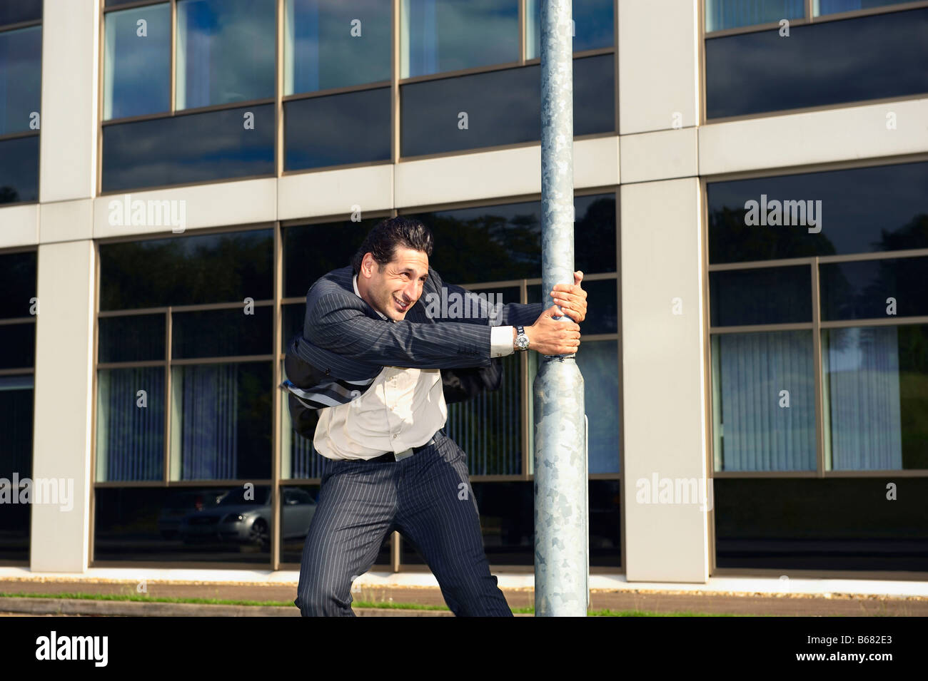 Man streetlamp hi-res stock photography and images - Alamy