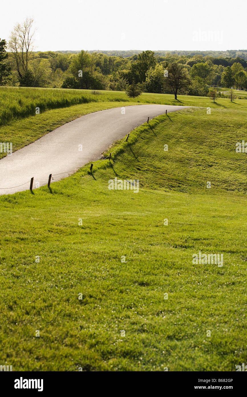 Path at Golf Course Stock Photo - Alamy