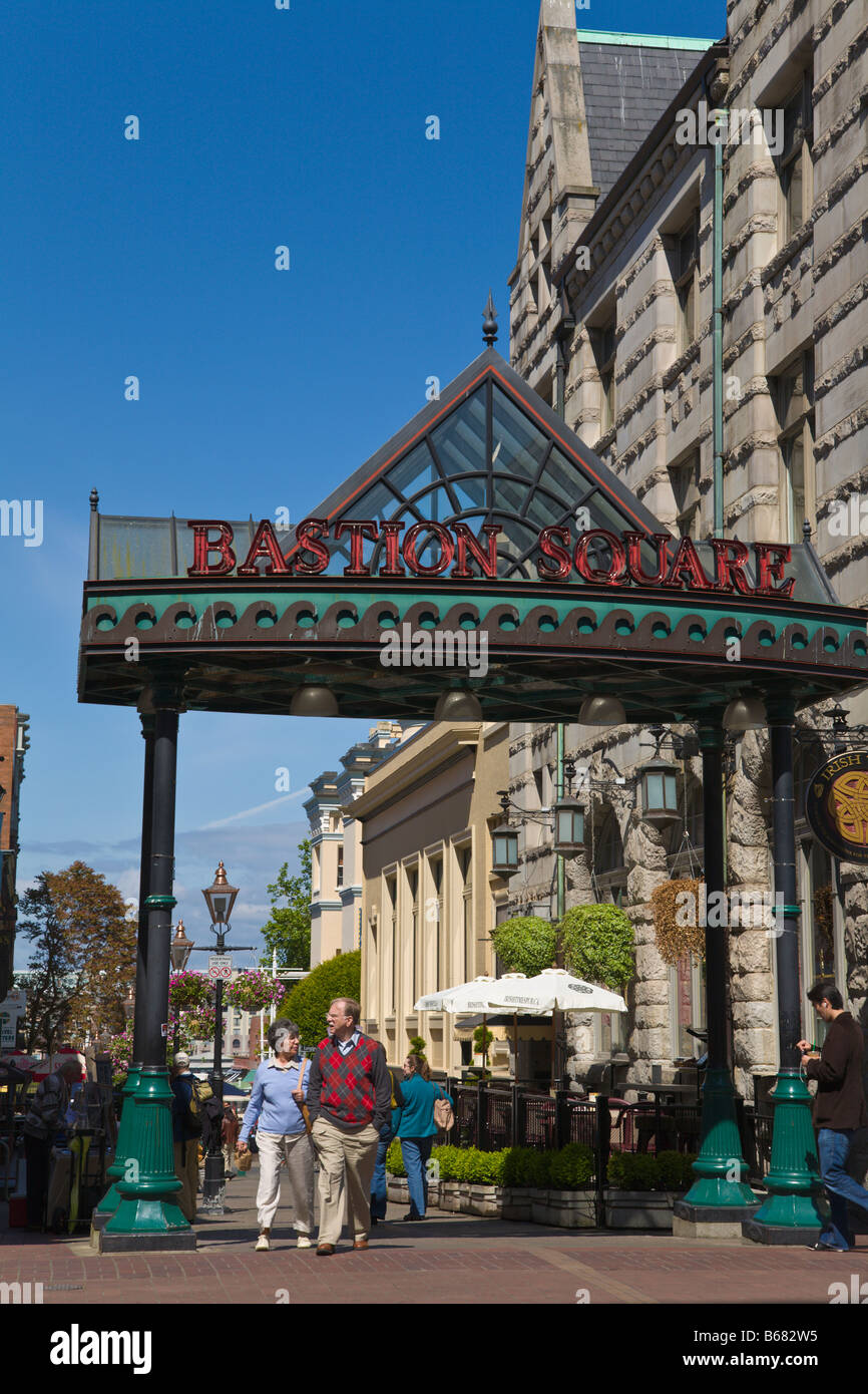 Victoria british columbia bastion square hi-res stock photography and ...