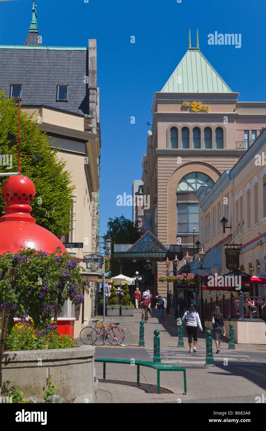 Bastion Square Victoria "Vancouver Island" "British Columbia" Canada ...
