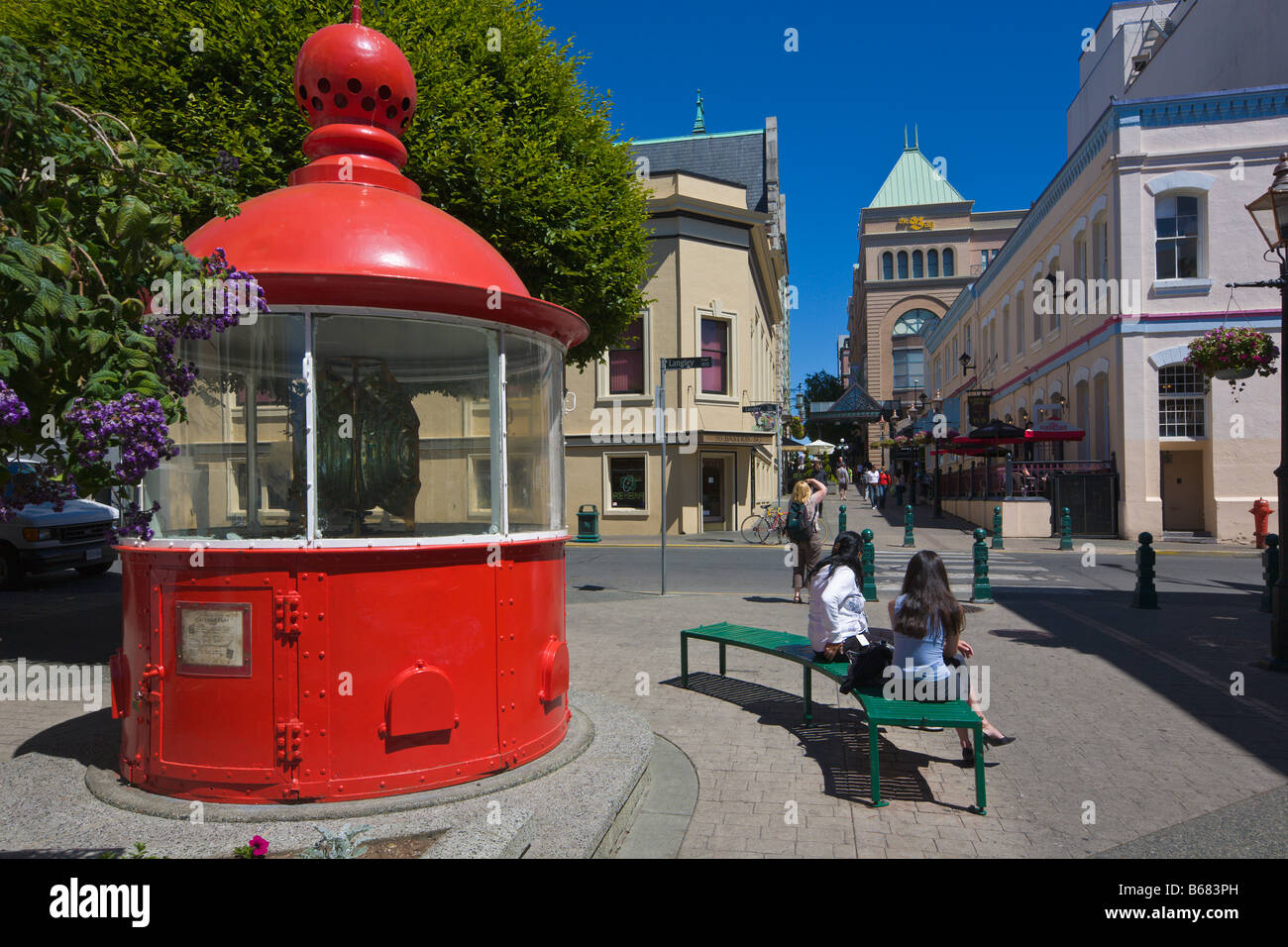 Victoria british columbia bastion square hi-res stock photography and ...