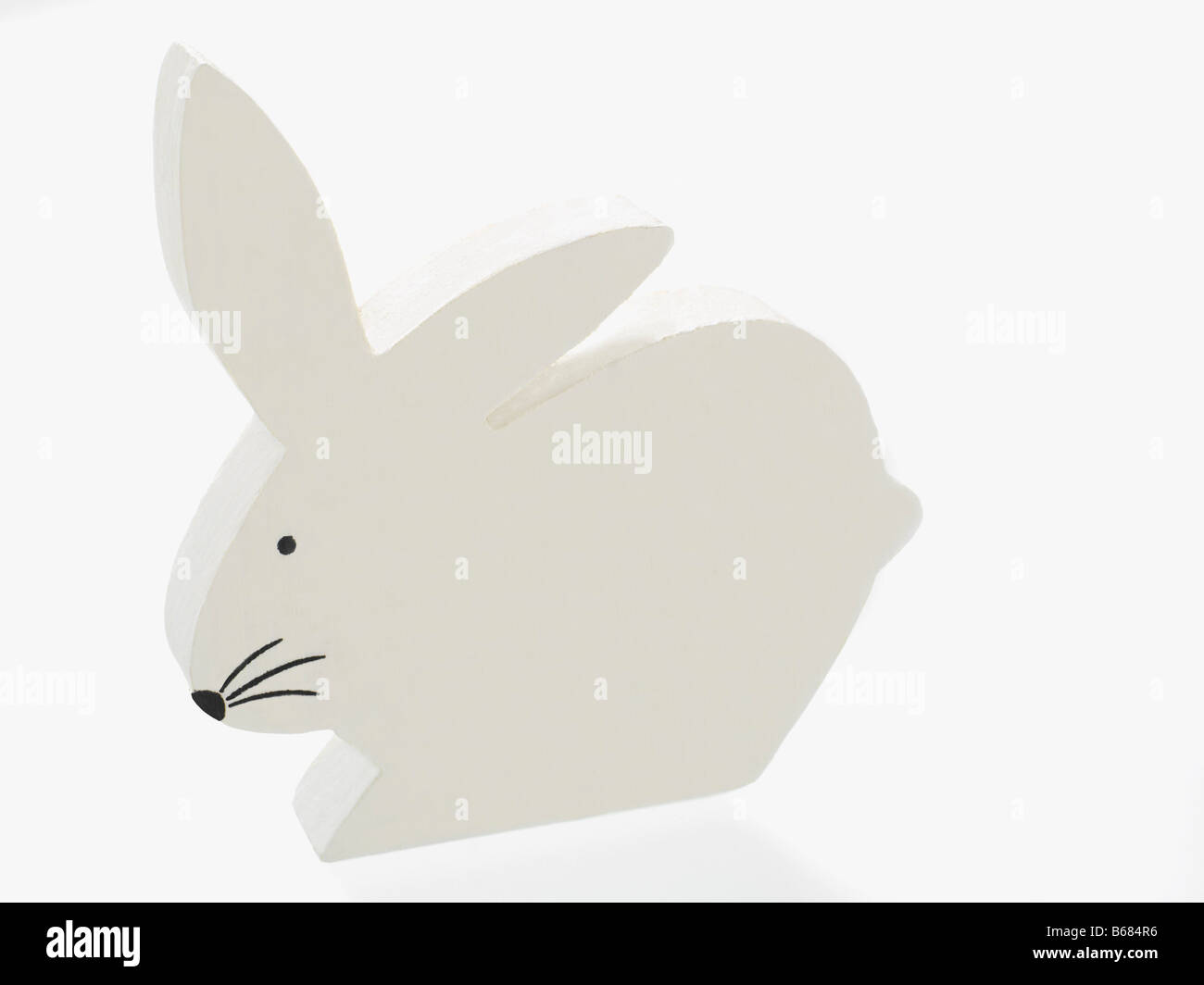 White Easter Bunny Stock Photo - Alamy