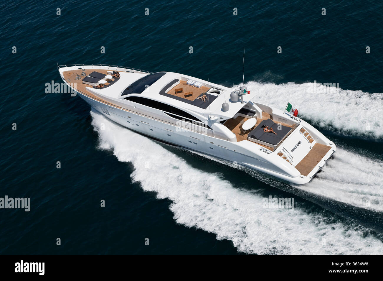 Yachting shot above sea hi-res stock photography and images - Alamy