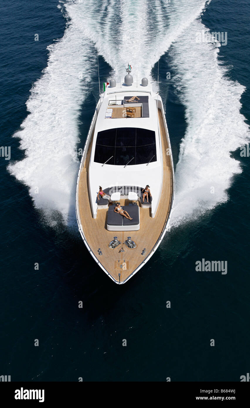 Yachting shot above sea hi-res stock photography and images - Alamy