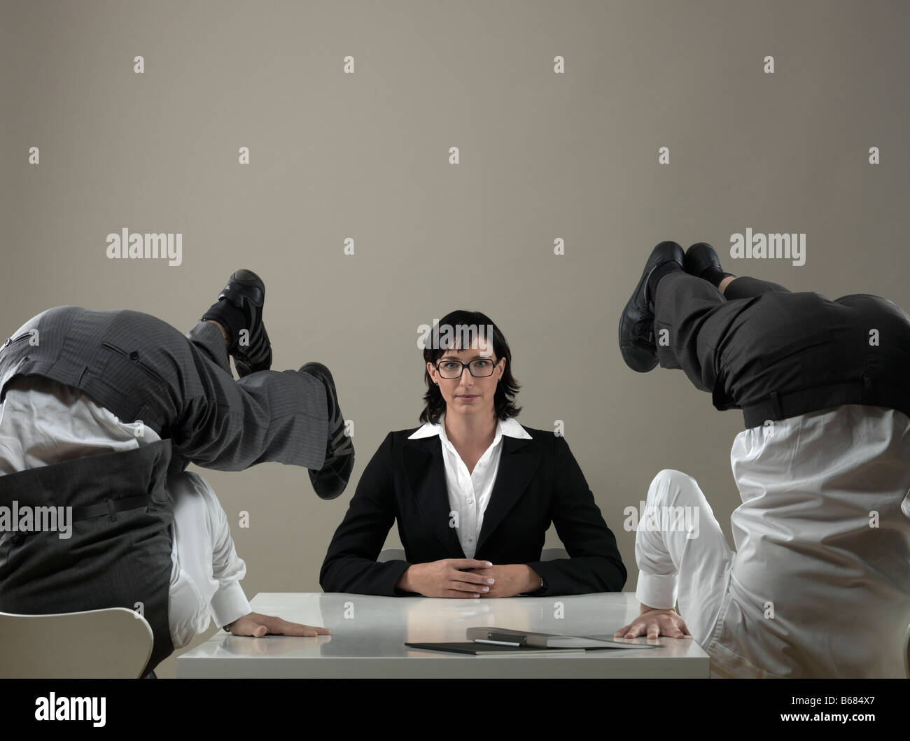 Difficult meeting hi-res stock photography and images - Alamy