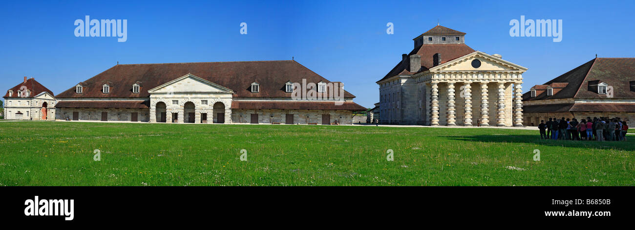 Saline Royale (Royal Saltworks), architect Claude Nicolas Ledoux (1770s ...