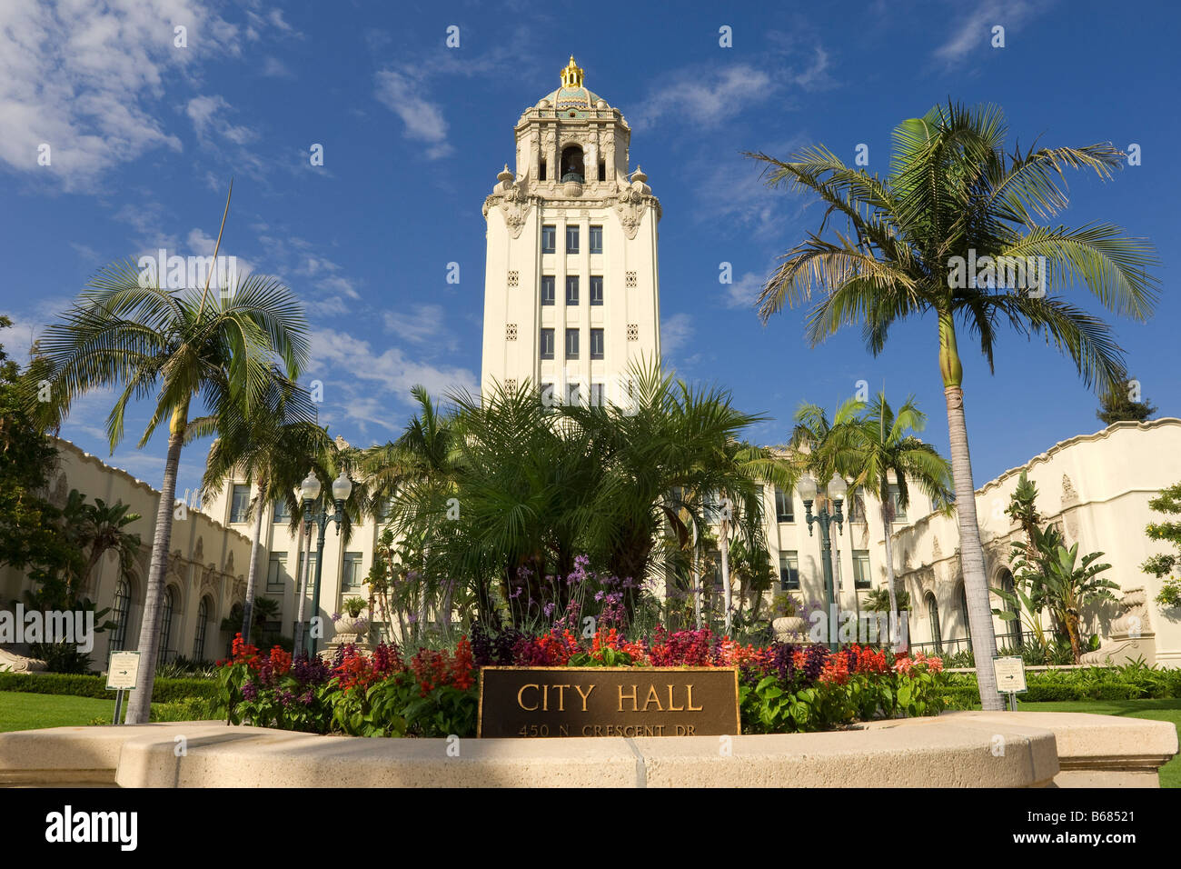Beverly Hills City Hall, Los Angeles, California, USA Stock Photo - Alamy