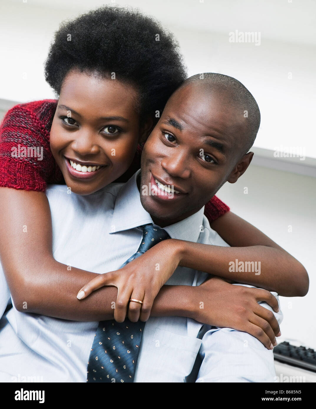 Portrait of Couple Stock Photo - Alamy