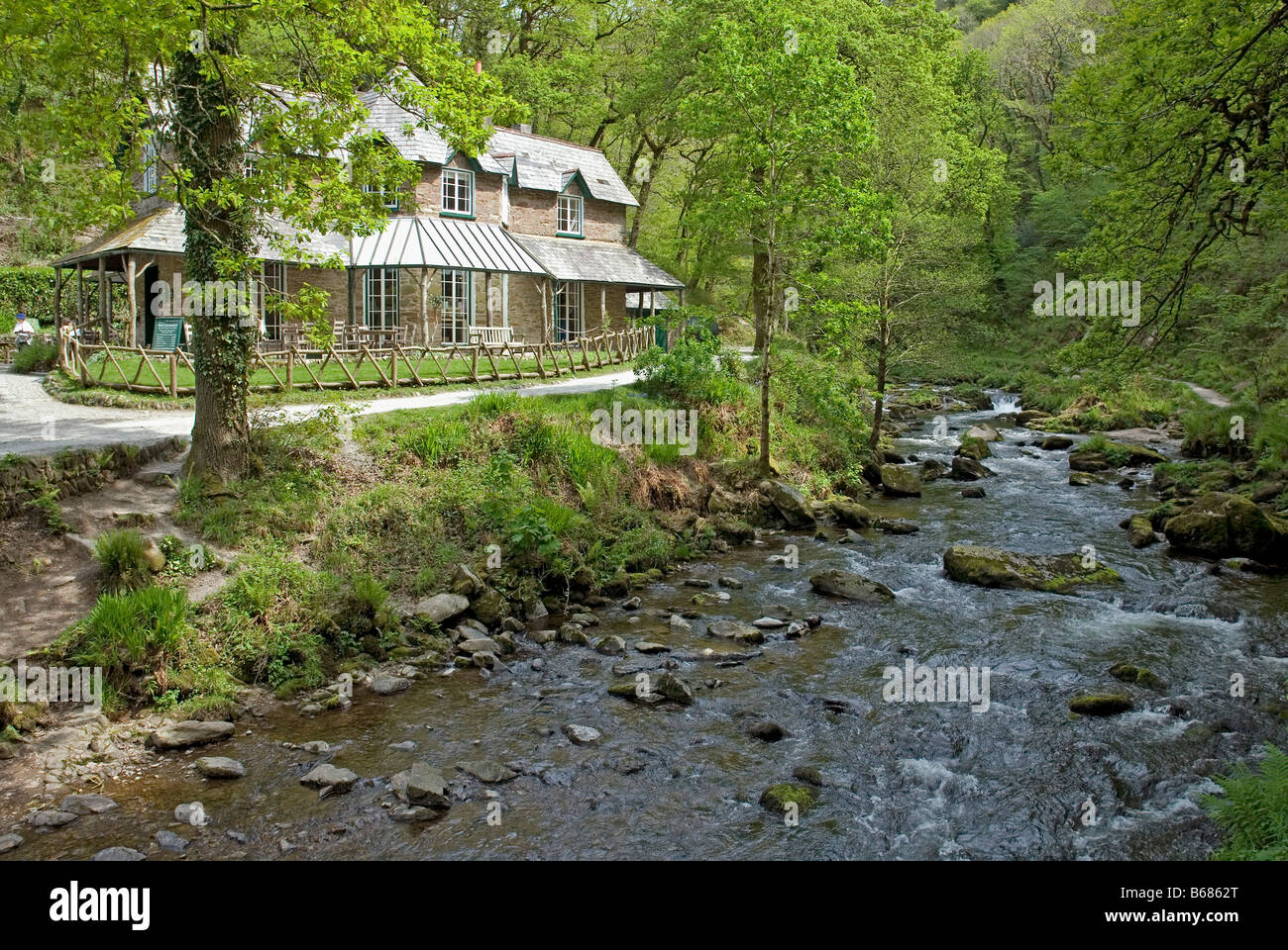 Watersmeet house devon hi-res stock photography and images - Alamy