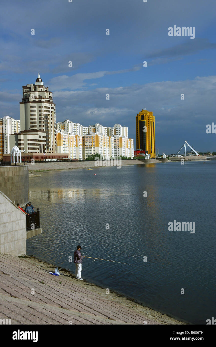 Astana river esil hi-res stock photography and images - Alamy