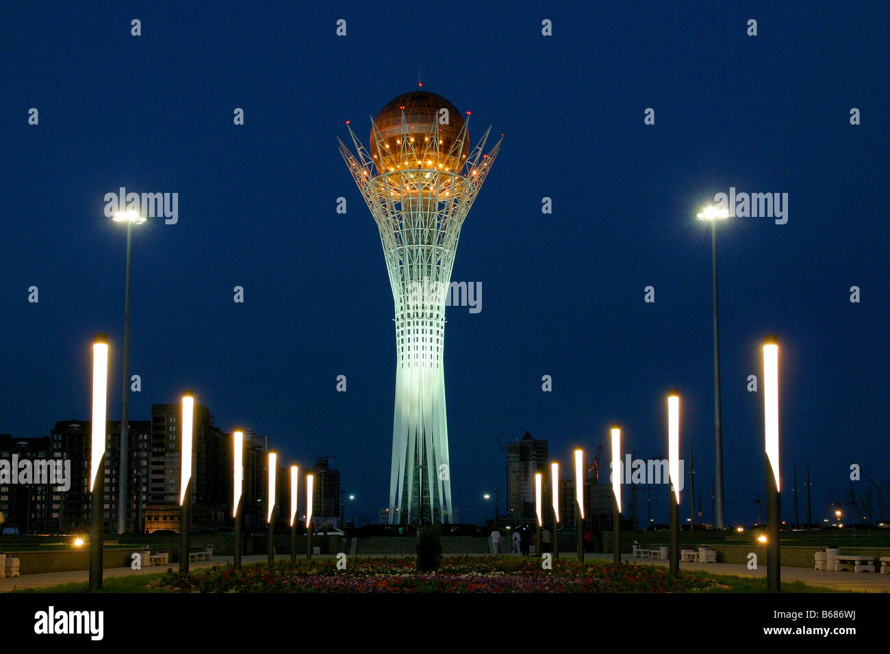 Viewing Tower Bayterek A Symbol Of The City Of Astana Astana City ...