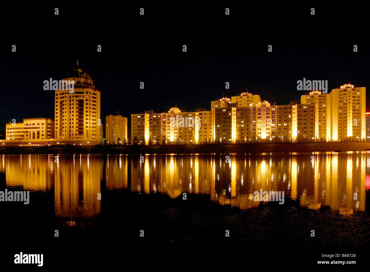 Astana river esil hi-res stock photography and images - Alamy