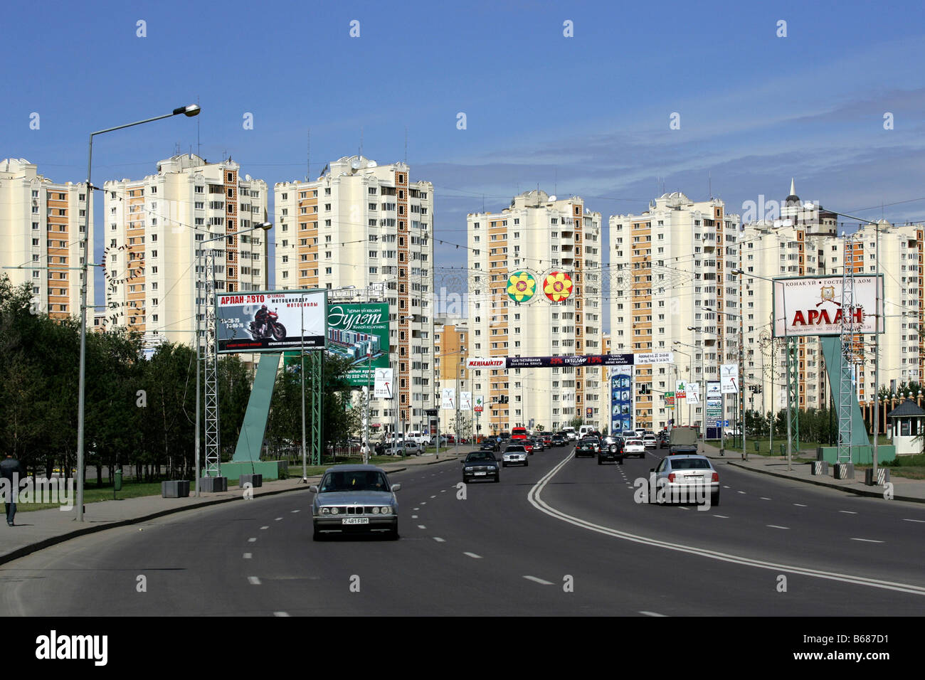 Astana kazakhstan traffic hi-res stock photography and images - Alamy