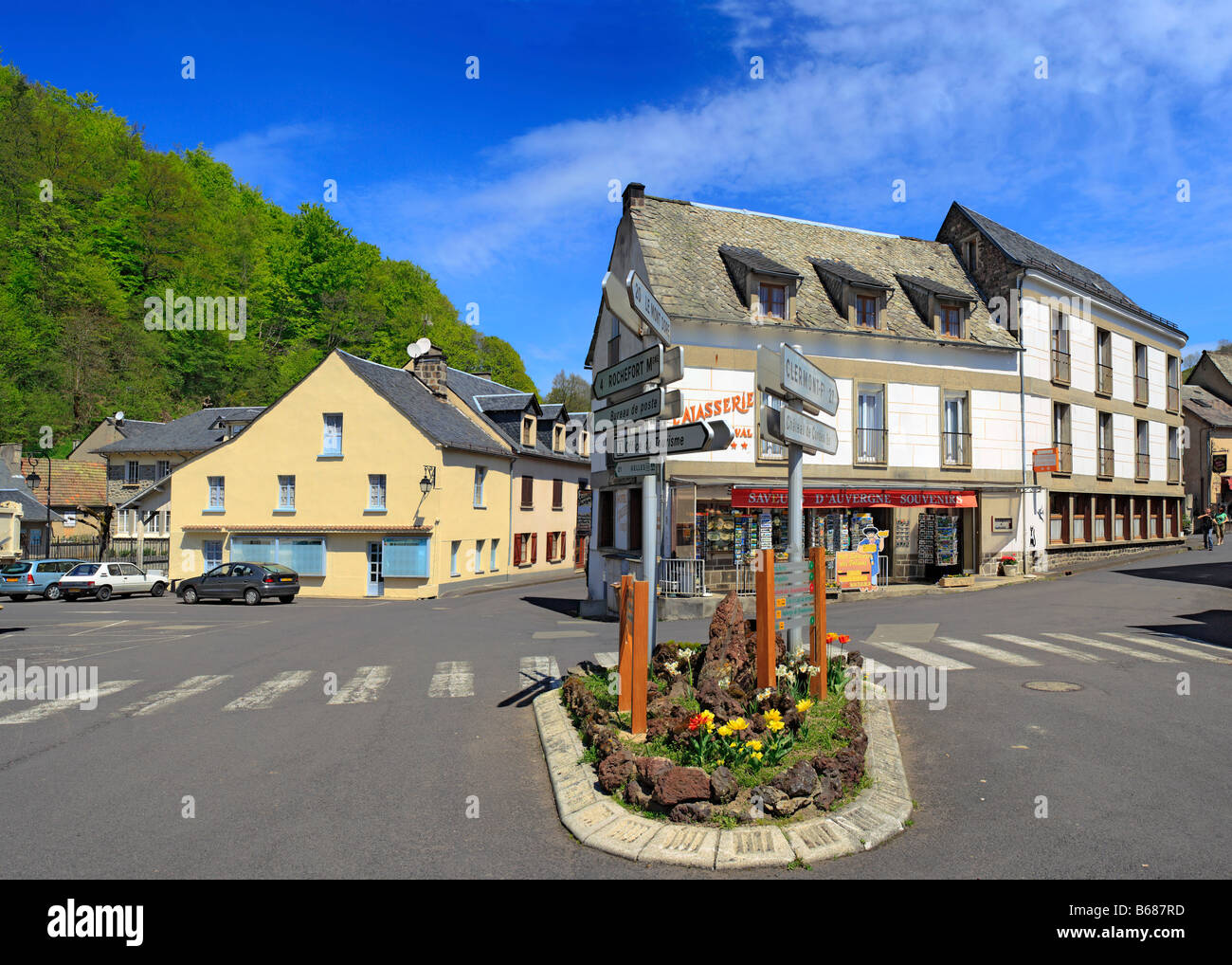 Orcival town hi-res stock photography and images - Alamy