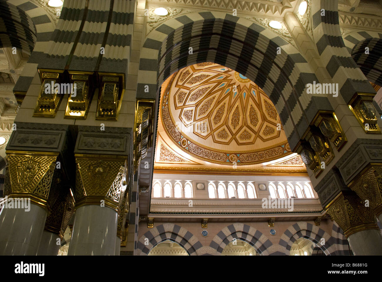 Inside Masjid Nabawi