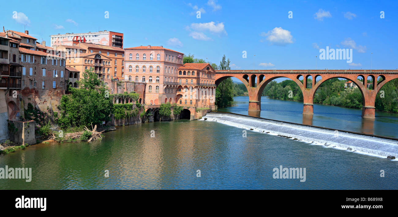 Tarn river, Albi, France Stock Photo - Alamy
