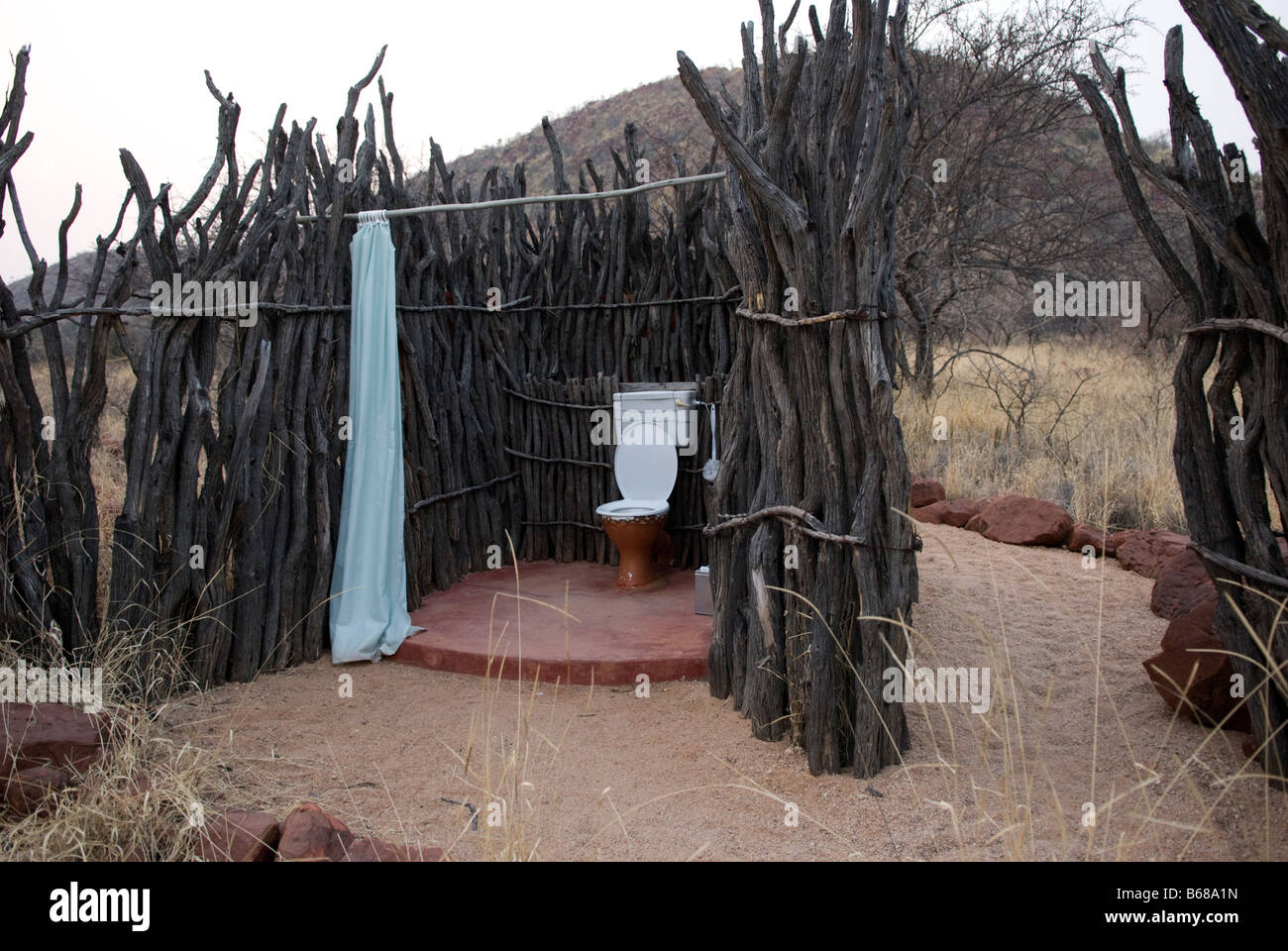 Bush toilet hi-res stock photography and images - Alamy