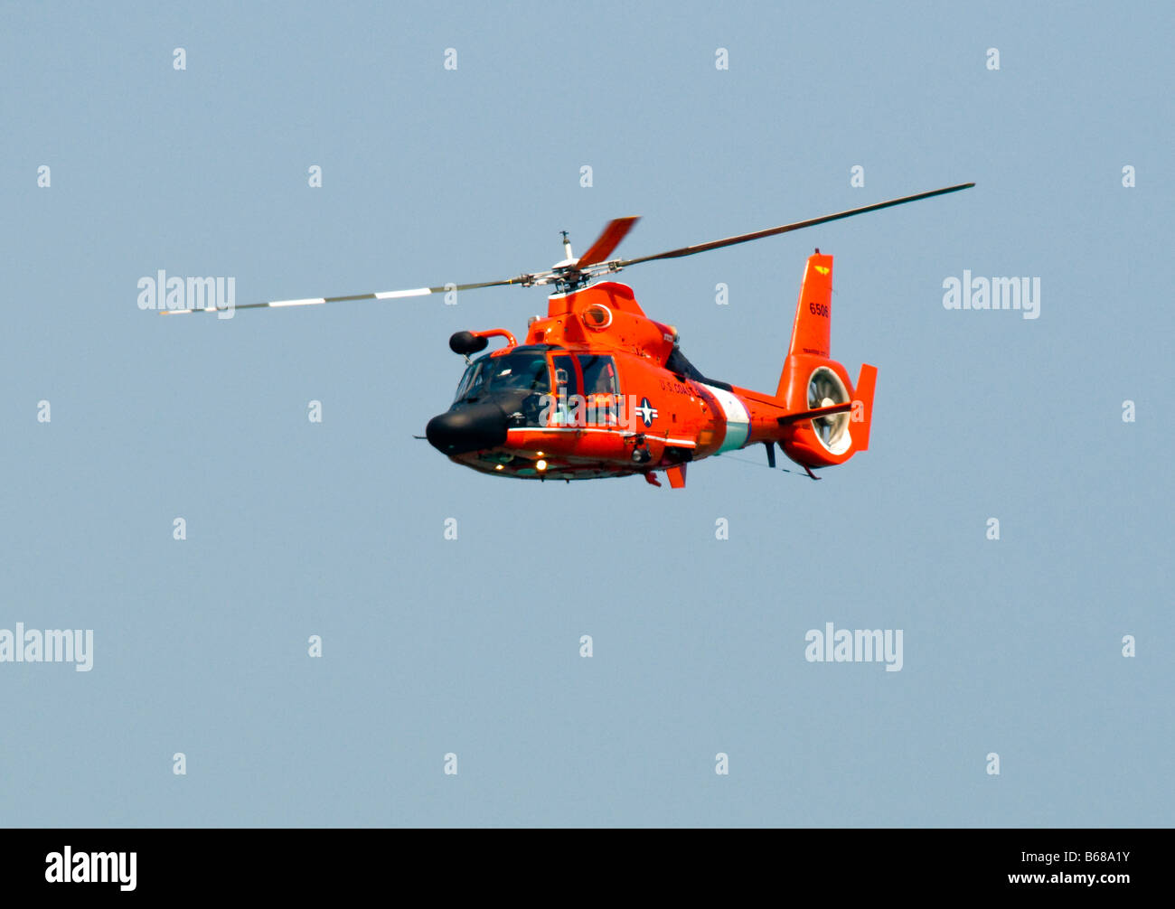 U.S. Coast Guard Helicopter, HH-65A 'Dolphin' Stock Photo - Alamy