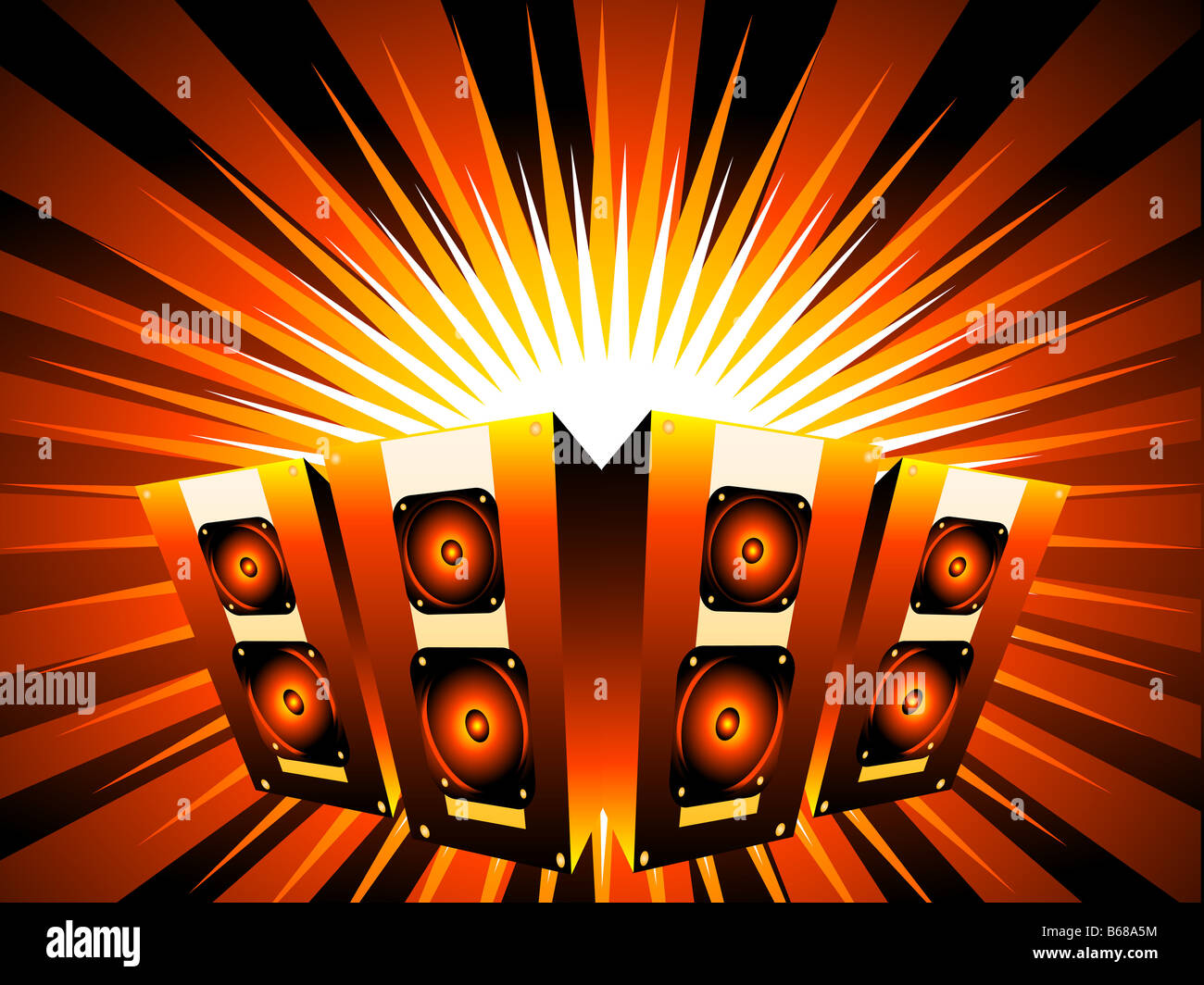 Speakers background hi-res stock photography and images - Alamy