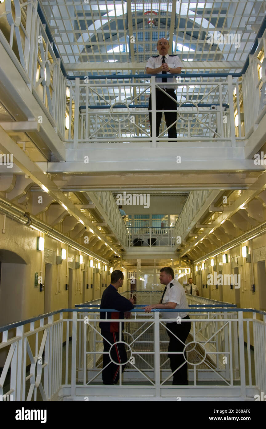 Prison landing hi-res stock photography and images - Alamy