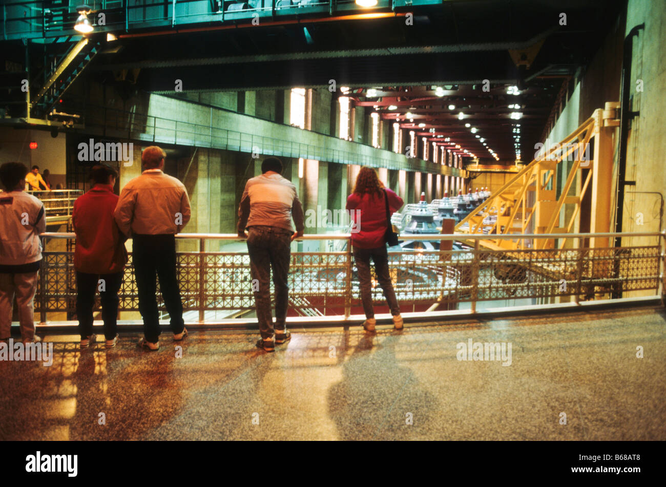 Inside hoover dam hi-res stock photography and images - Alamy