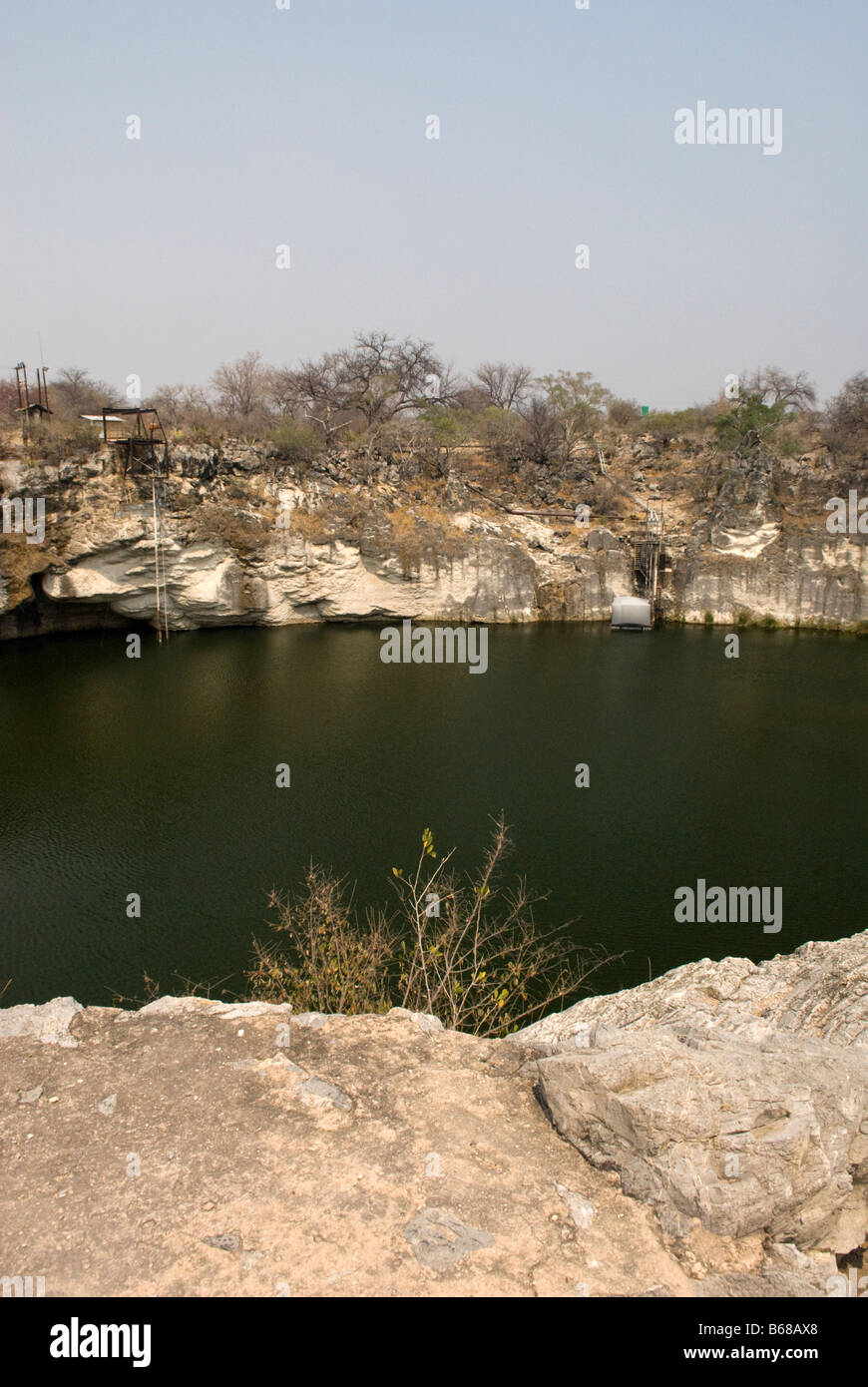 Lake Otjikoto, Tsumeb, Namibia Stock Photo - Alamy