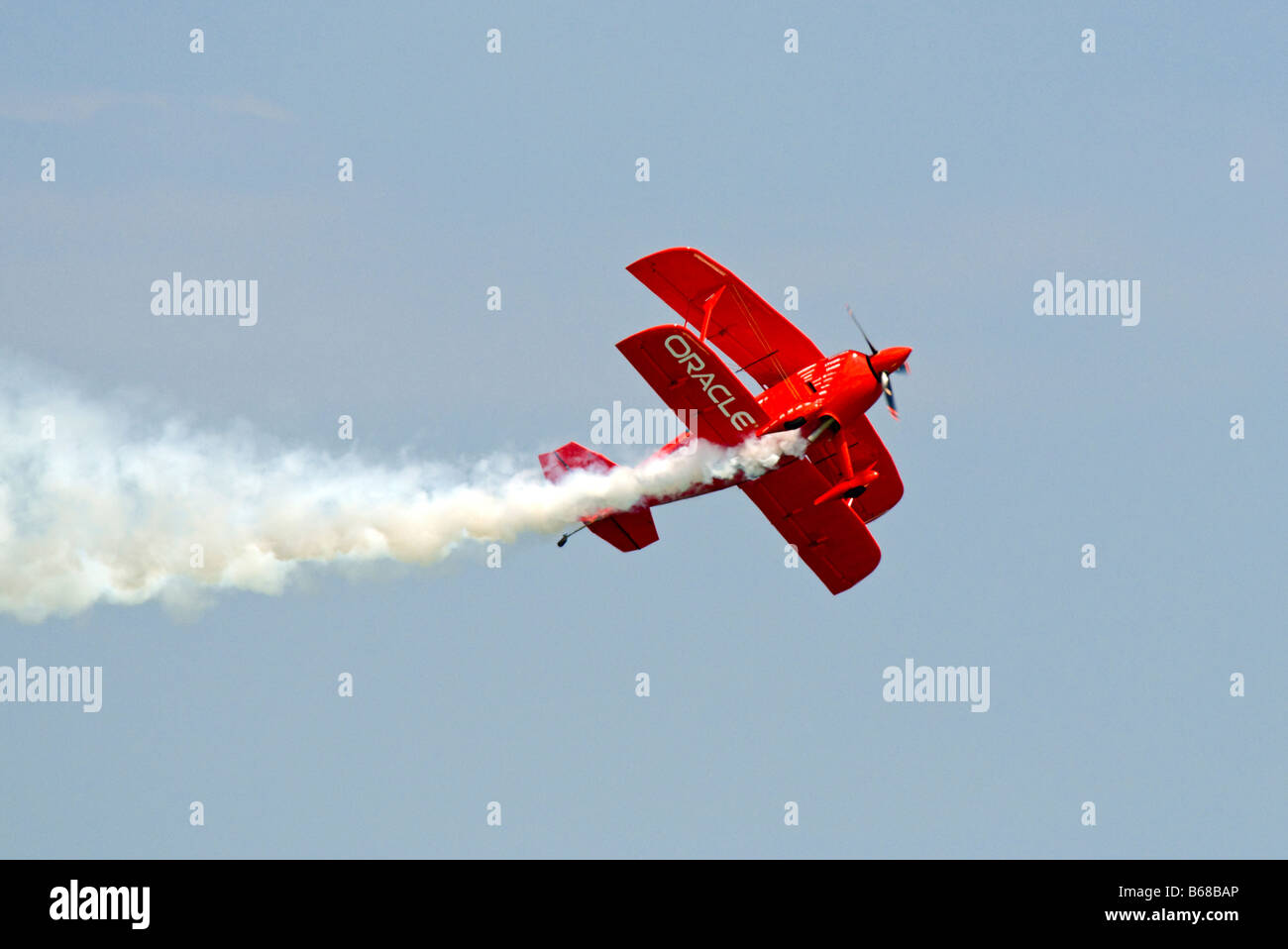 Stunt Plane at Air Show Stock Photo - Alamy