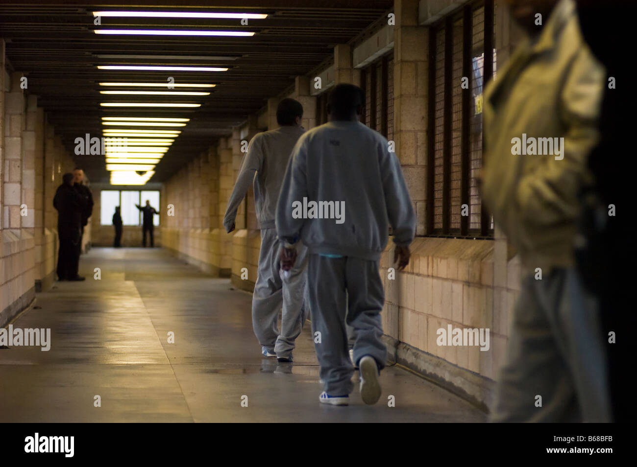 Black men prison hi-res stock photography and images - Alamy
