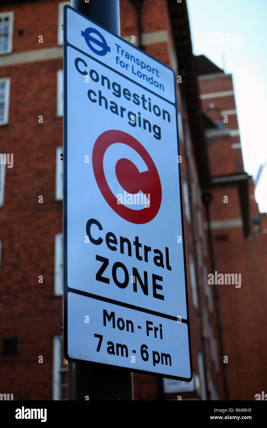 Congestion charge logo hi-res stock photography and images - Alamy