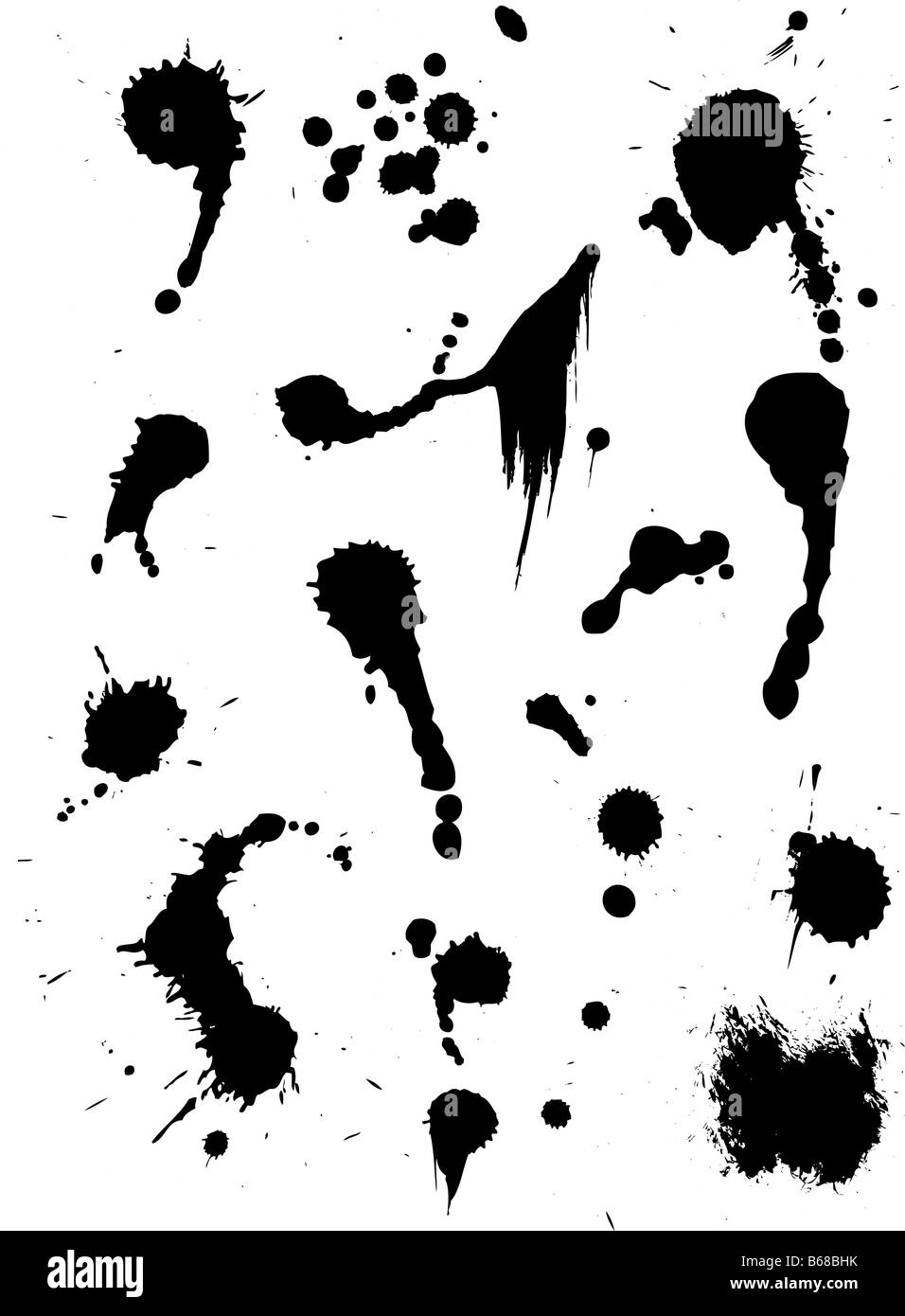 Ink splats hi-res stock photography and images - Alamy