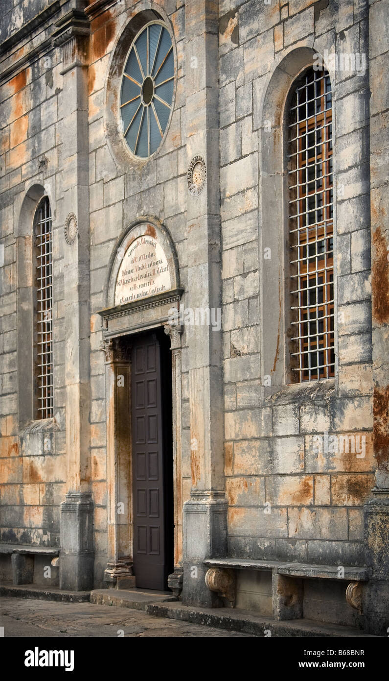 Old Croatian church Stock Photo - Alamy