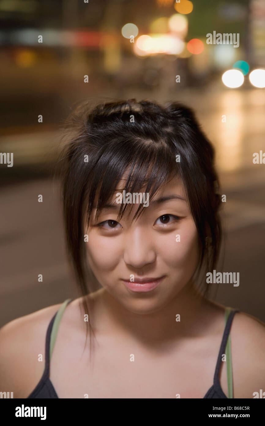 Smirking teen hi-res stock photography and images - Alamy