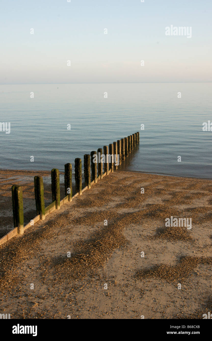 Groyne at Clacton on Sea Stock Photo - Alamy