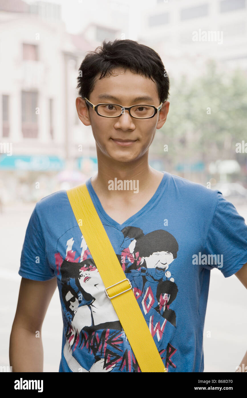 Portrait of a young man Stock Photo - Alamy