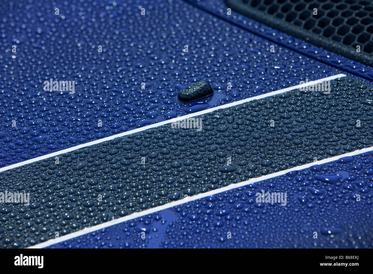 Blue racing stripes hi-res stock photography and images - Alamy