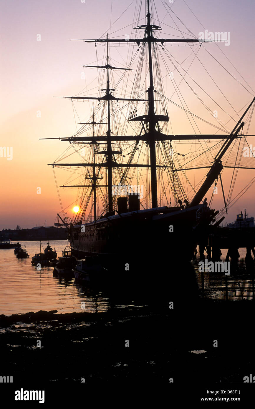 HMS Warrior, Portsmouth Historic Dockyard Stock Photo - Alamy