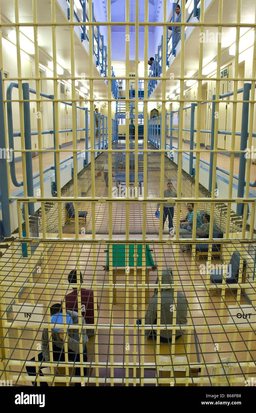 Prison landing hi-res stock photography and images - Alamy